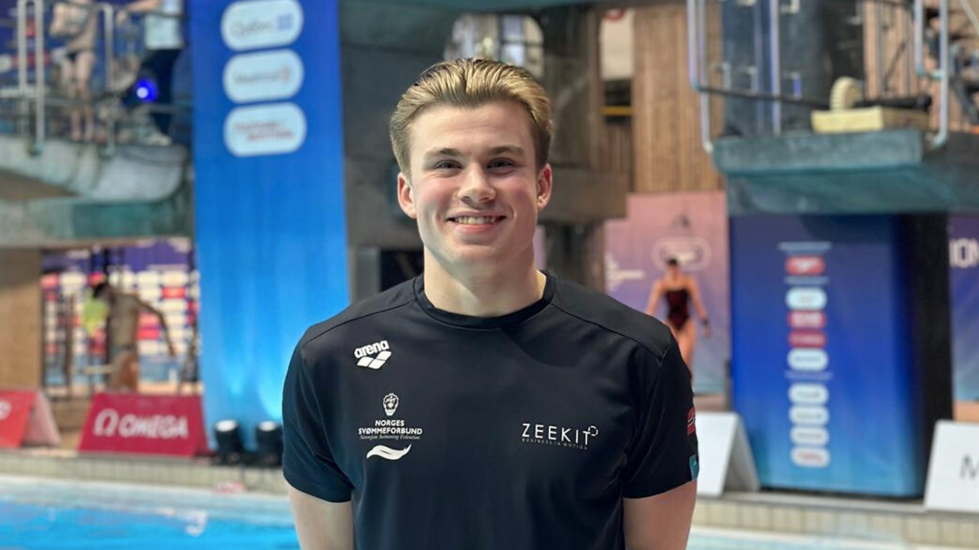 Isak Børslien klar for Verdenscupen i stuping - Norges Svømmeforbund